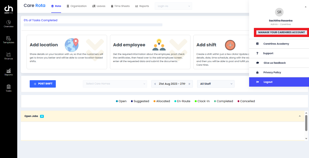 Sign-in to Your Account